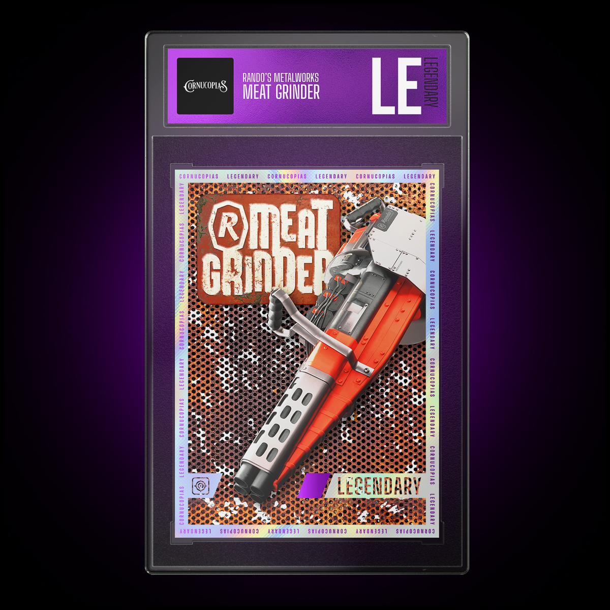 Rando's Metalworks Meat Grinder | In-Game Assets | Infinity Rising